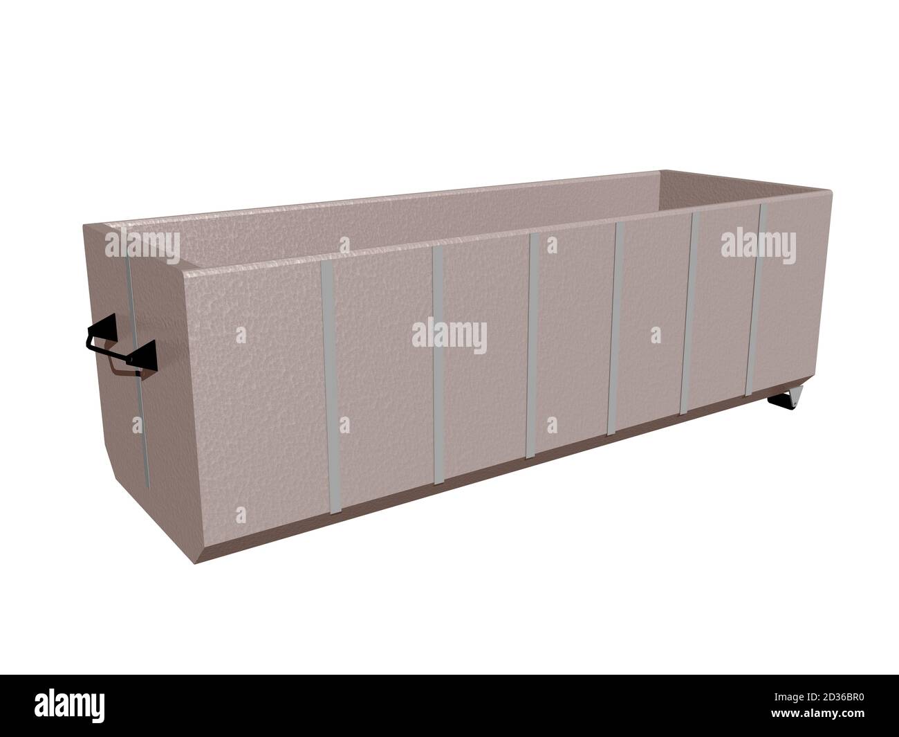steel metal container for waste Stock Photo - Alamy