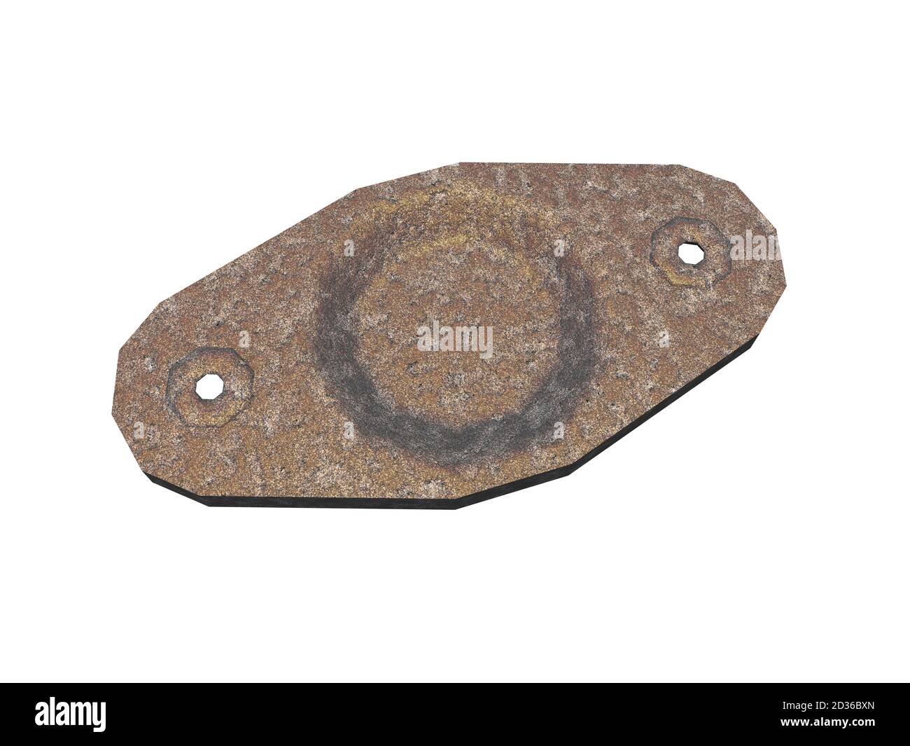 Metal screw heads with notches Stock Photo - Alamy