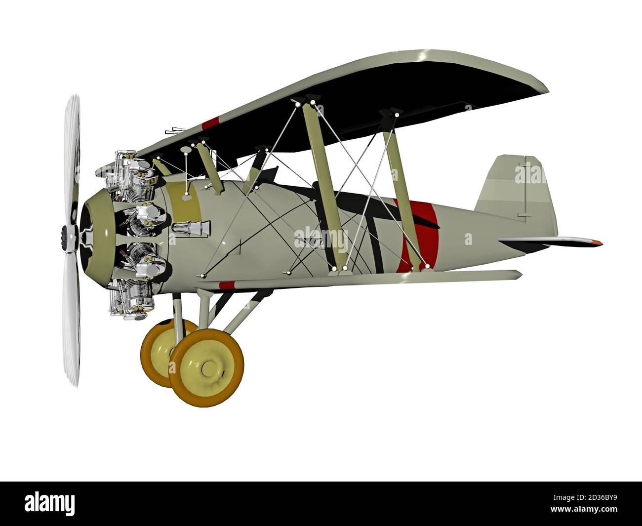 Biplane cockpit Cut Out Stock Images & Pictures - Alamy