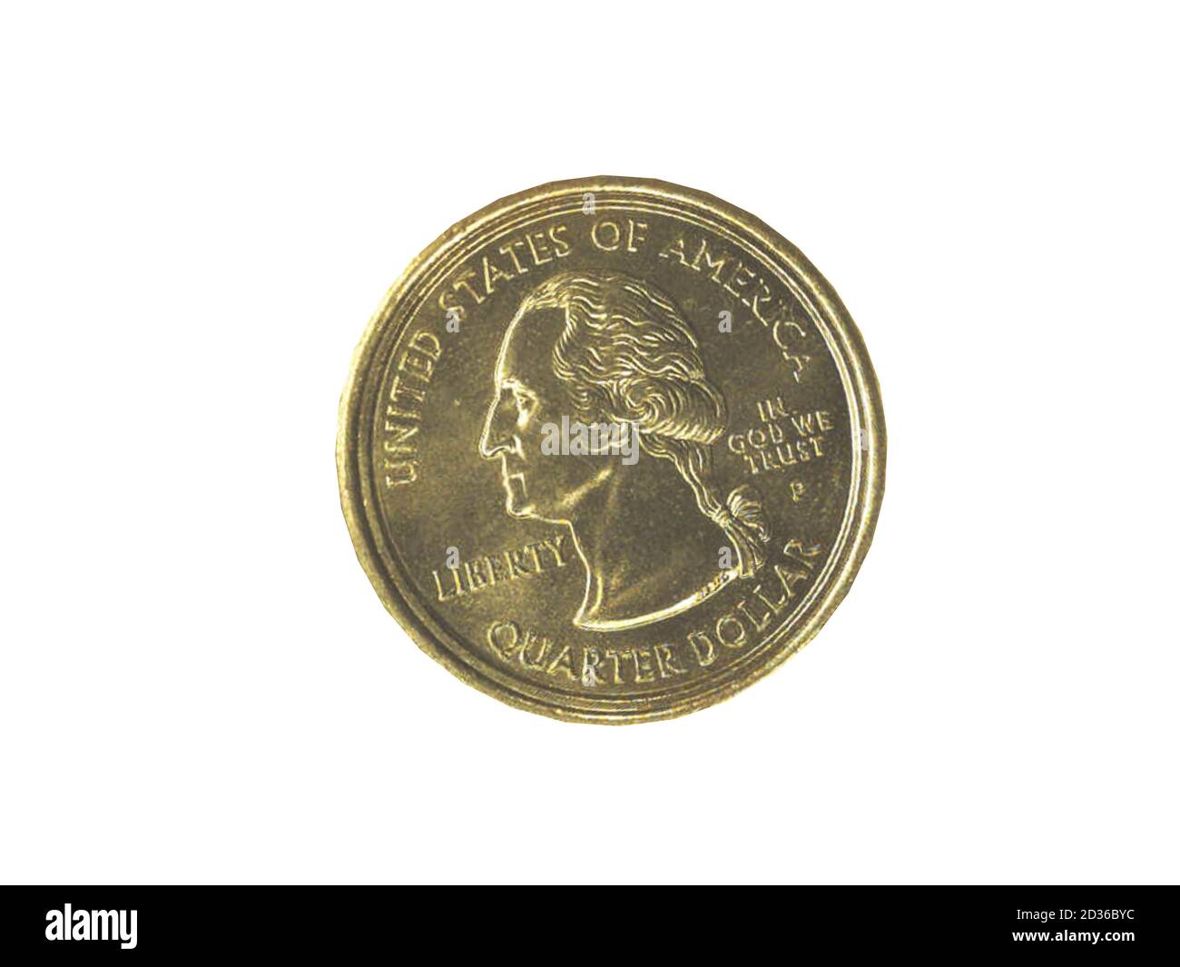 silver coin with embossed head Stock Photo - Alamy