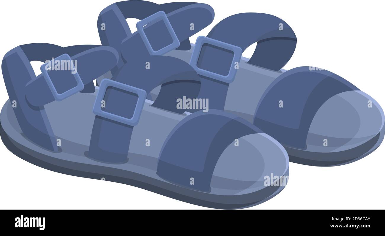 Boy sandals icon. Cartoon of boy sandals vector icon for web design ...