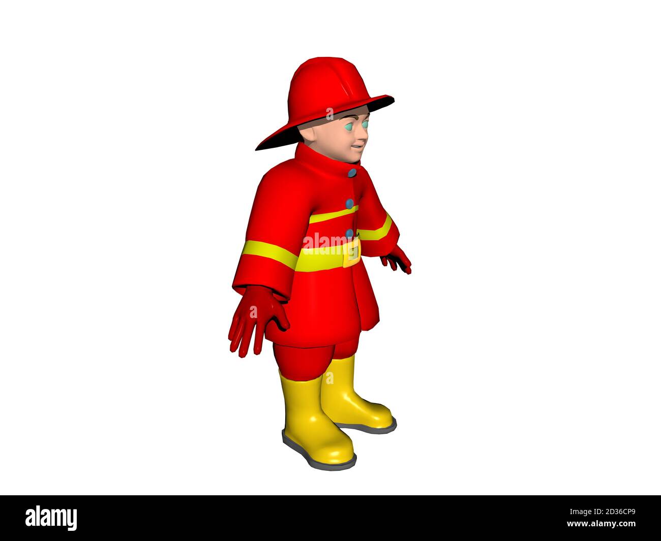 Red Fireman Boot Clip Art