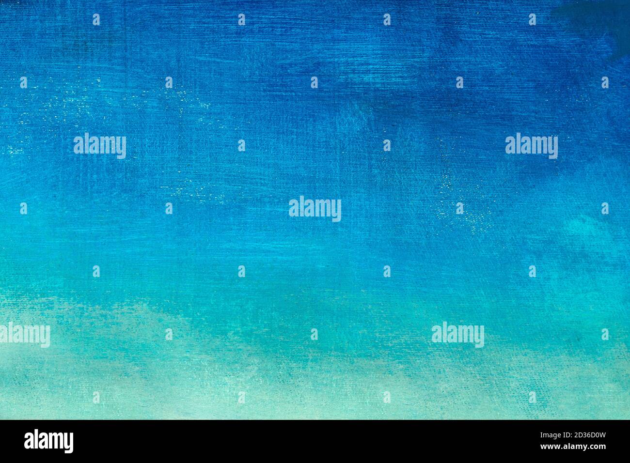Abstract background gradient blue sky with acrylic paints on canvas ...