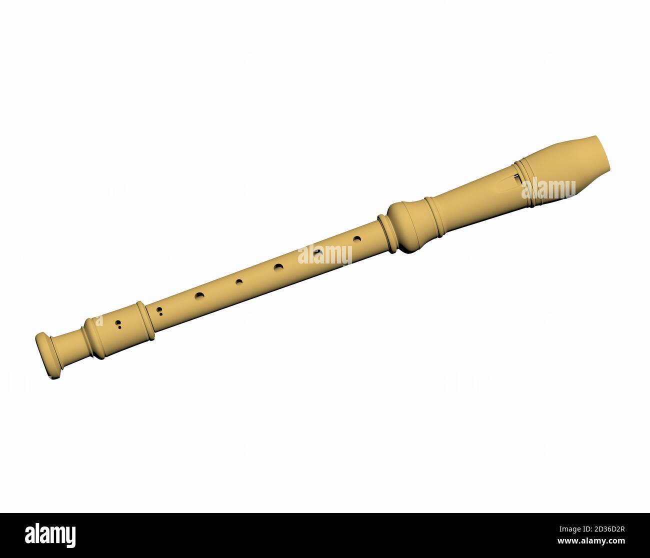 wooden recorder for playing music Stock Photo - Alamy