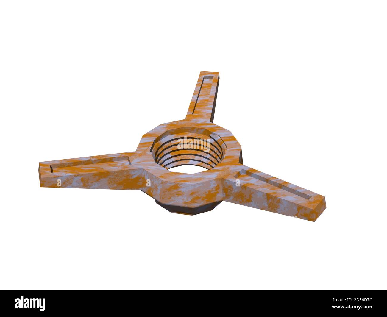 Metal screw heads with notches Stock Photo - Alamy