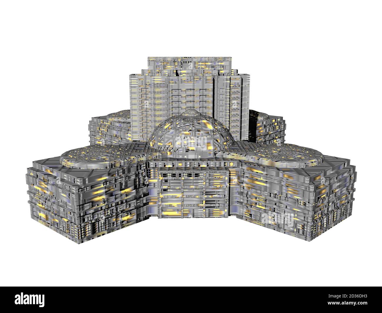 huge building complex in many floors and directions Stock Photo - Alamy