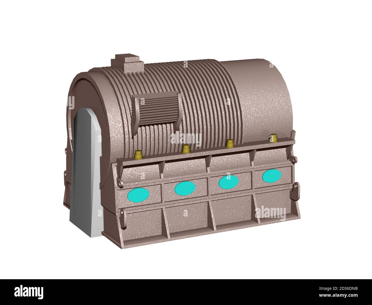 heavy steel generator for energy production Stock Photo - Alamy