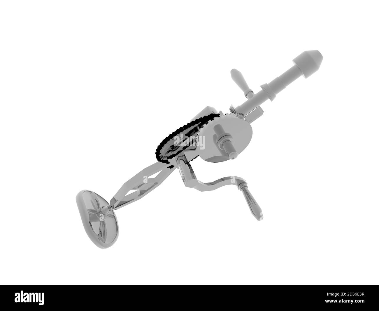 Hand milling machine Cut Out Stock Images & Pictures - Alamy