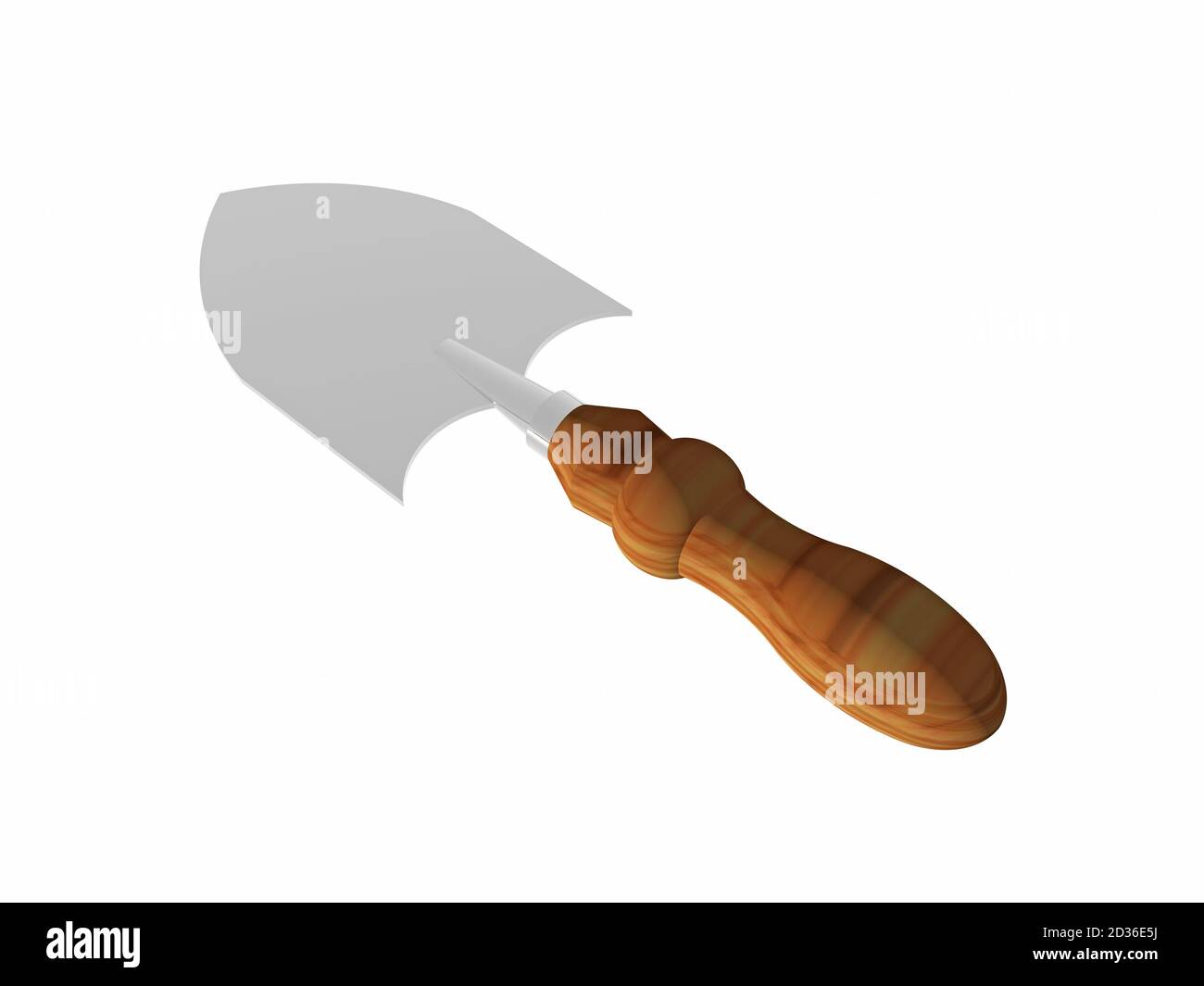 Gardening tools made of wood and metal Stock Photo - Alamy
