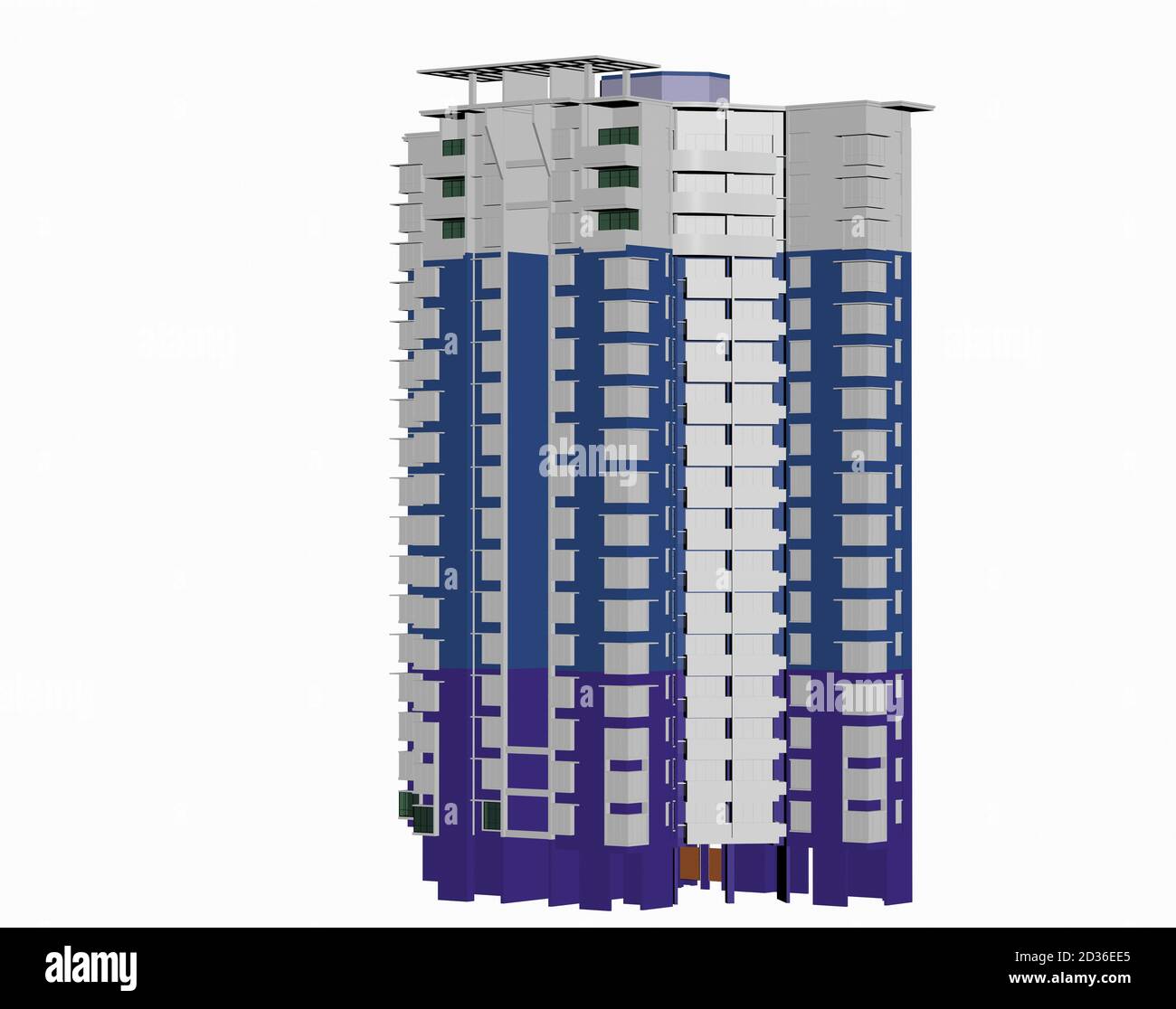large high-rise complex in cities Stock Photo - Alamy
