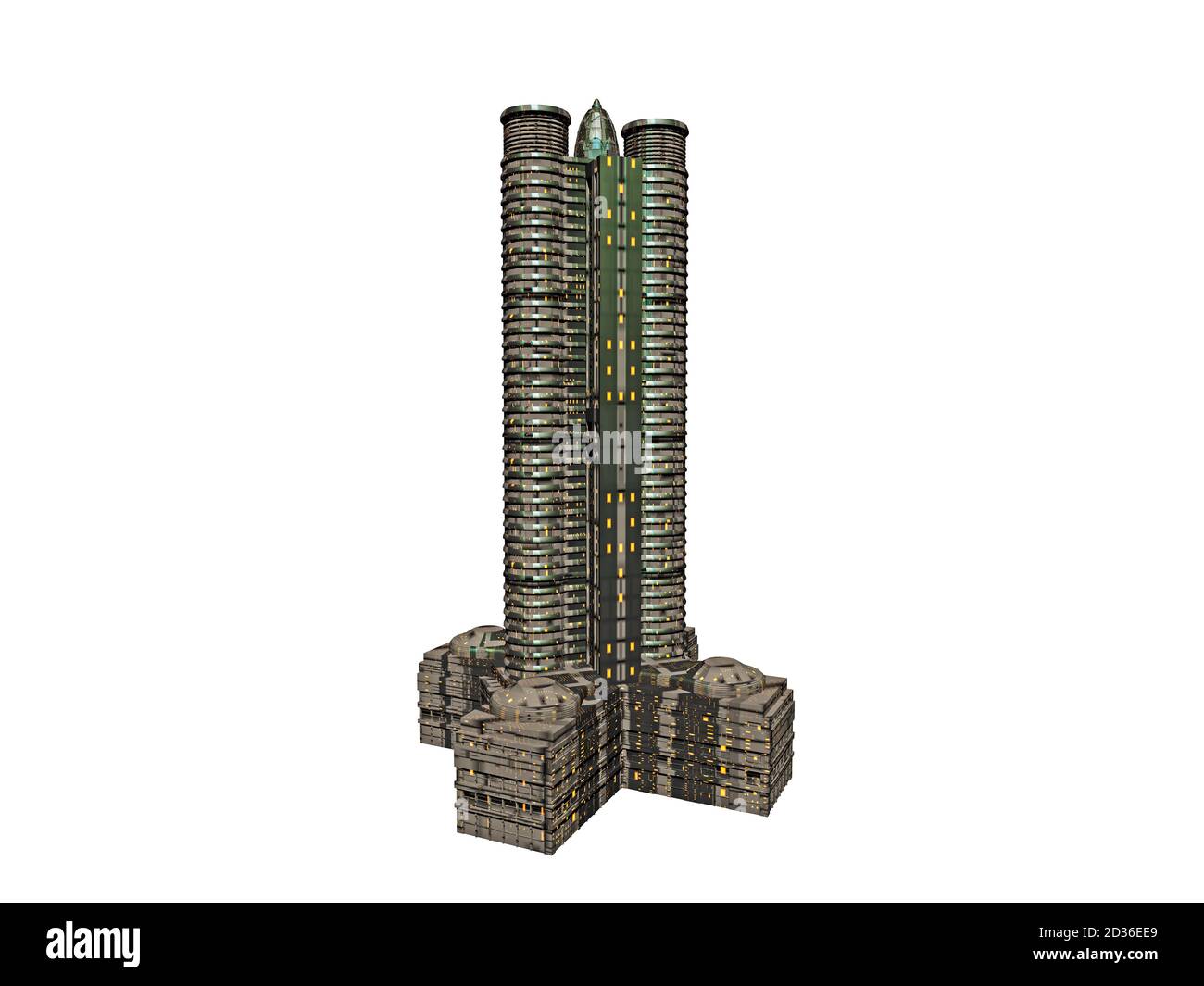 large multi-storey building as a skyscraper Stock Photo - Alamy