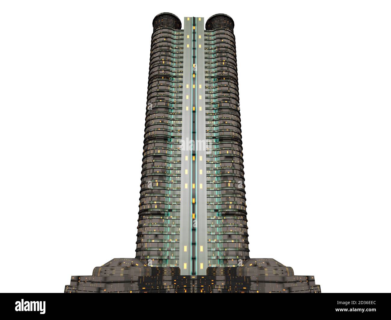 large multi-storey building as a skyscraper Stock Photo - Alamy