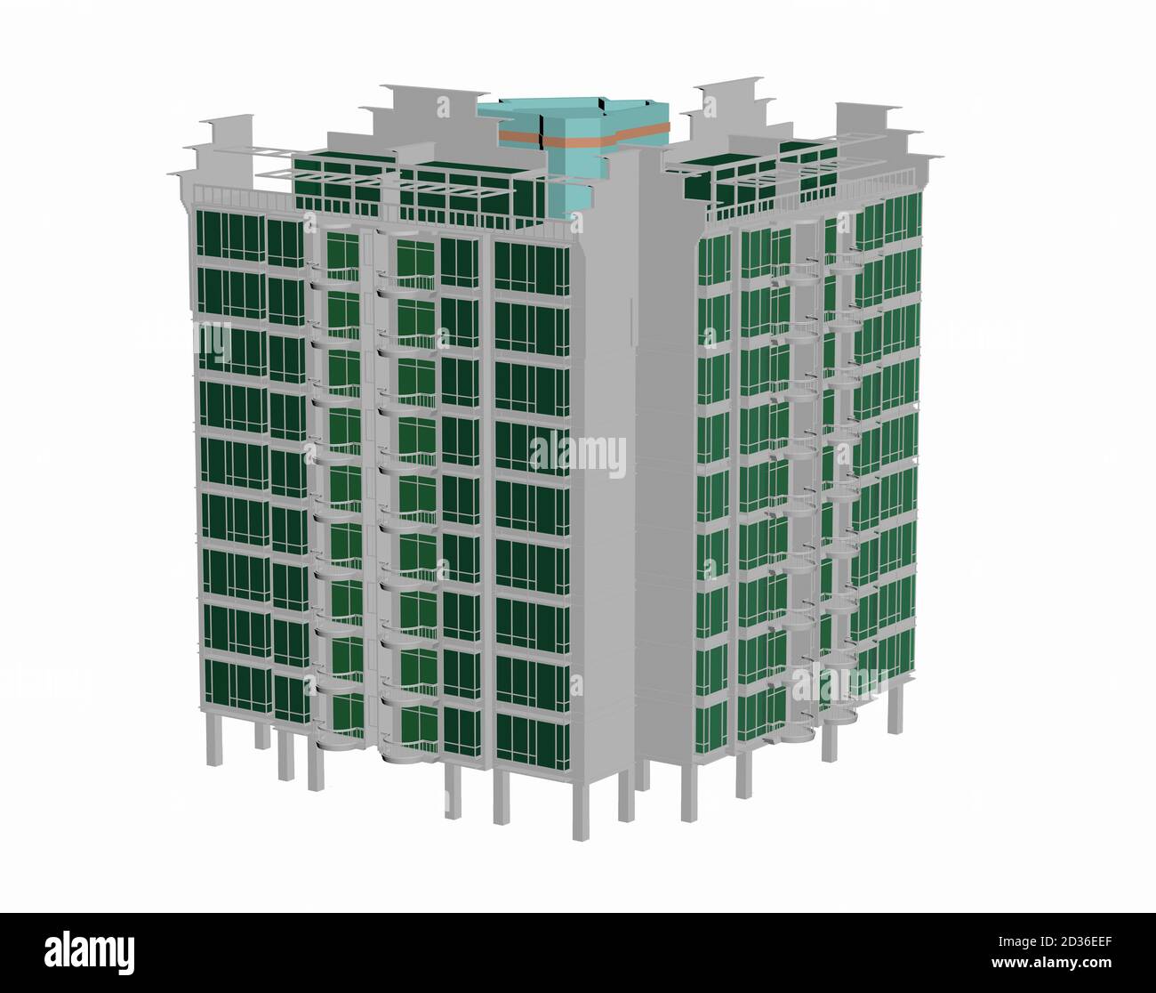 large business building with many floors Stock Photo - Alamy