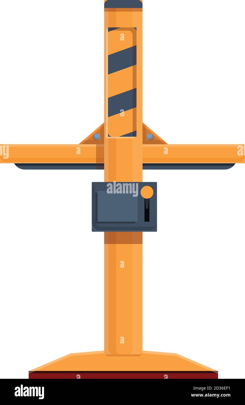 Car elevator icon. Cartoon of car elevator vector icon for web design ...