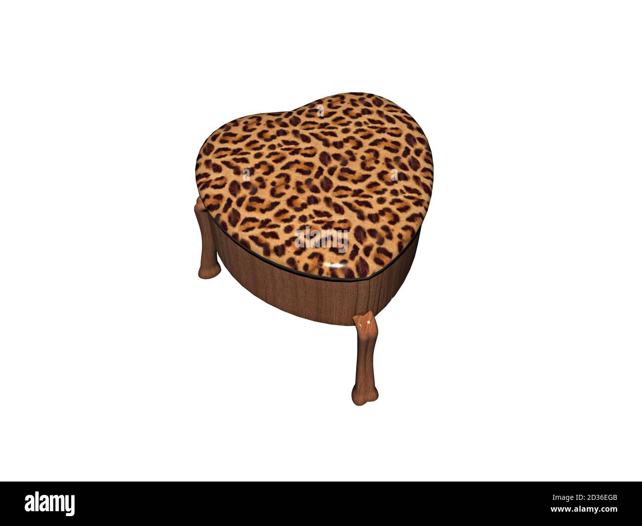 old stool as a sewing table Stock Photo - Alamy