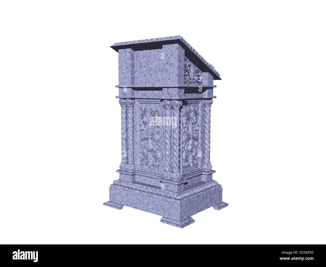 elegant lectern for lectures Stock Photo - Alamy