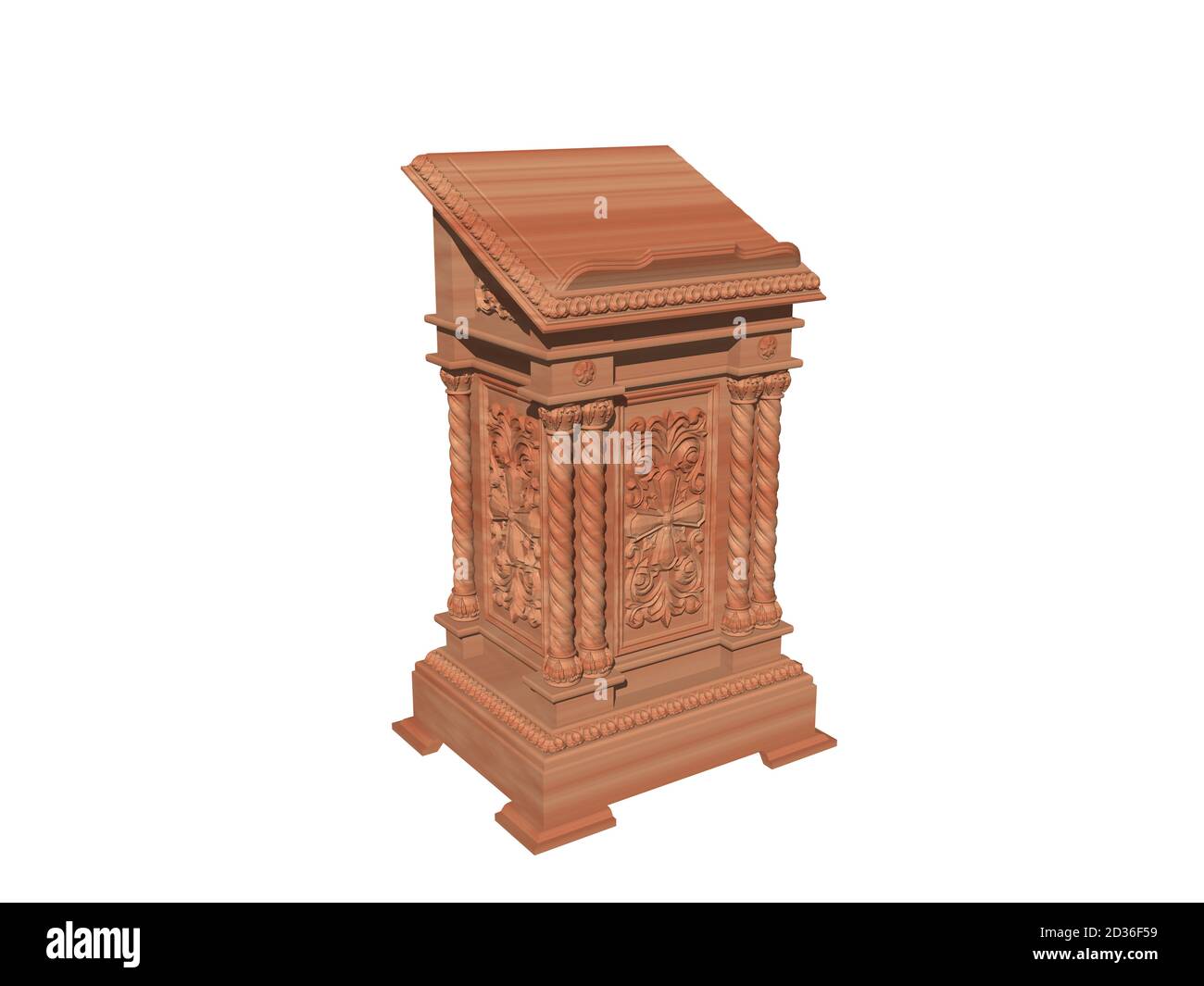 Pulpit lectern Cut Out Stock Images & Pictures - Alamy