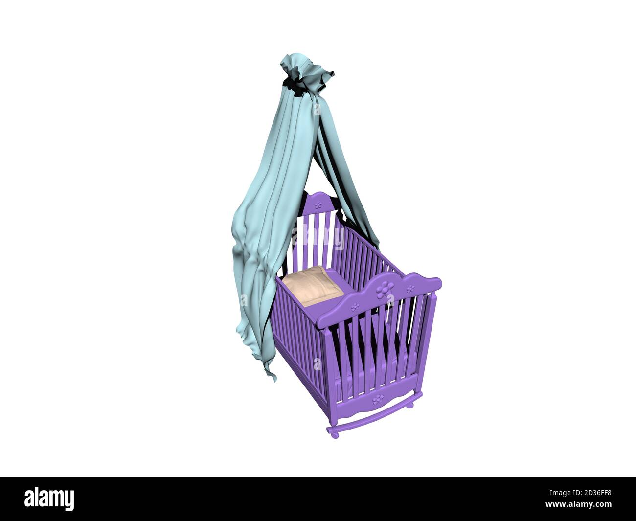 Wooden cradle hi-res stock photography and images - Alamy