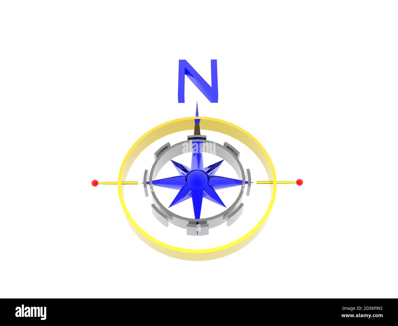 Compass rose map Cut Out Stock Images & Pictures - Alamy