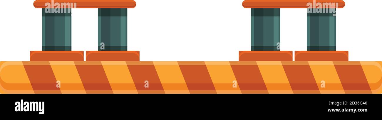 Automative car lift icon. Cartoon of automative car lift vector icon ...