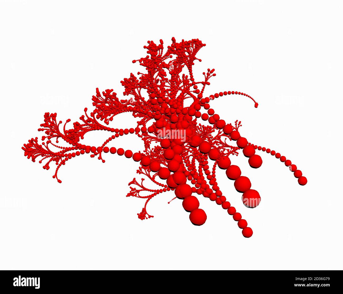 balls form tree-like structures Stock Photo - Alamy