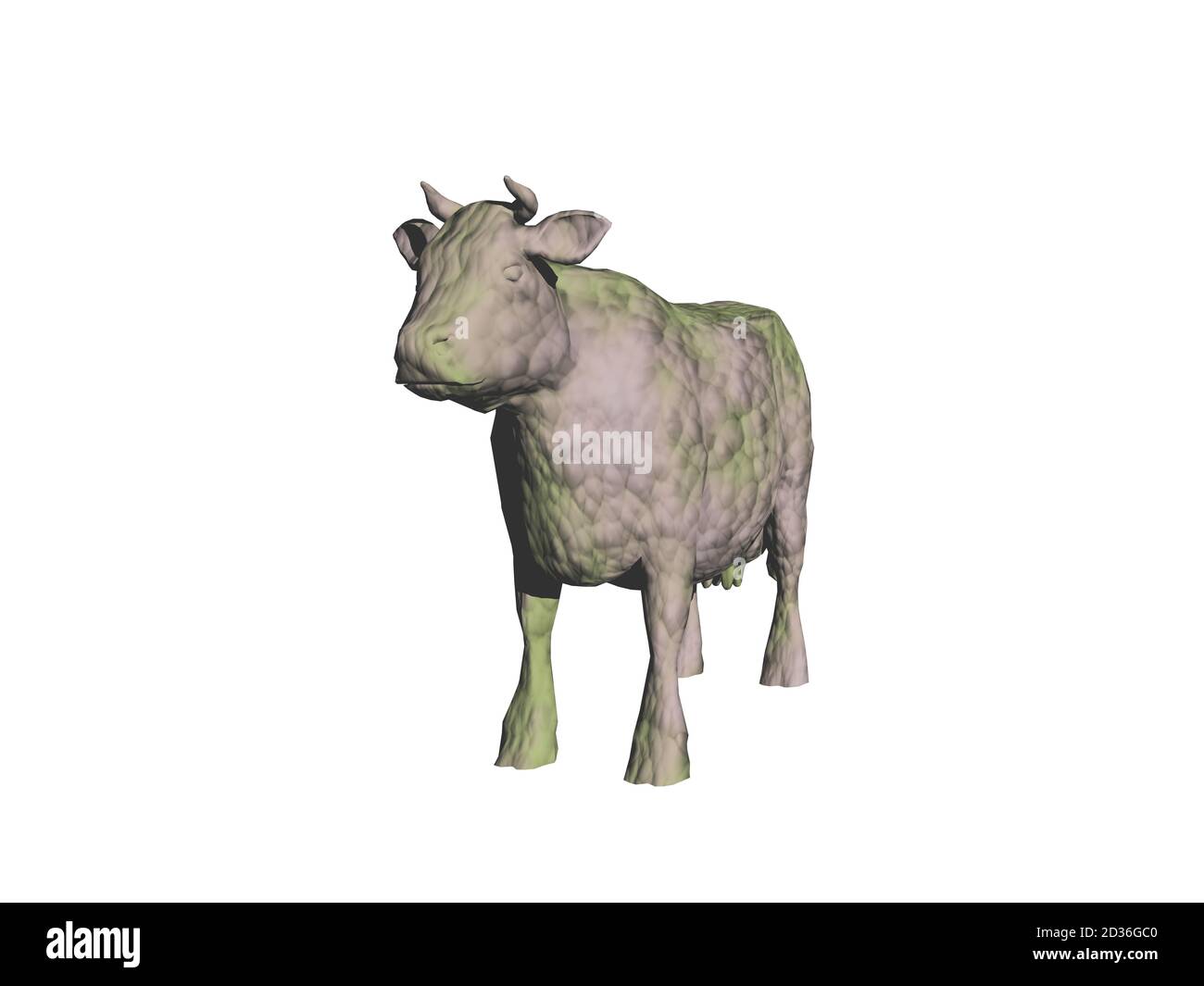 colorful cow stands around Stock Photo - Alamy