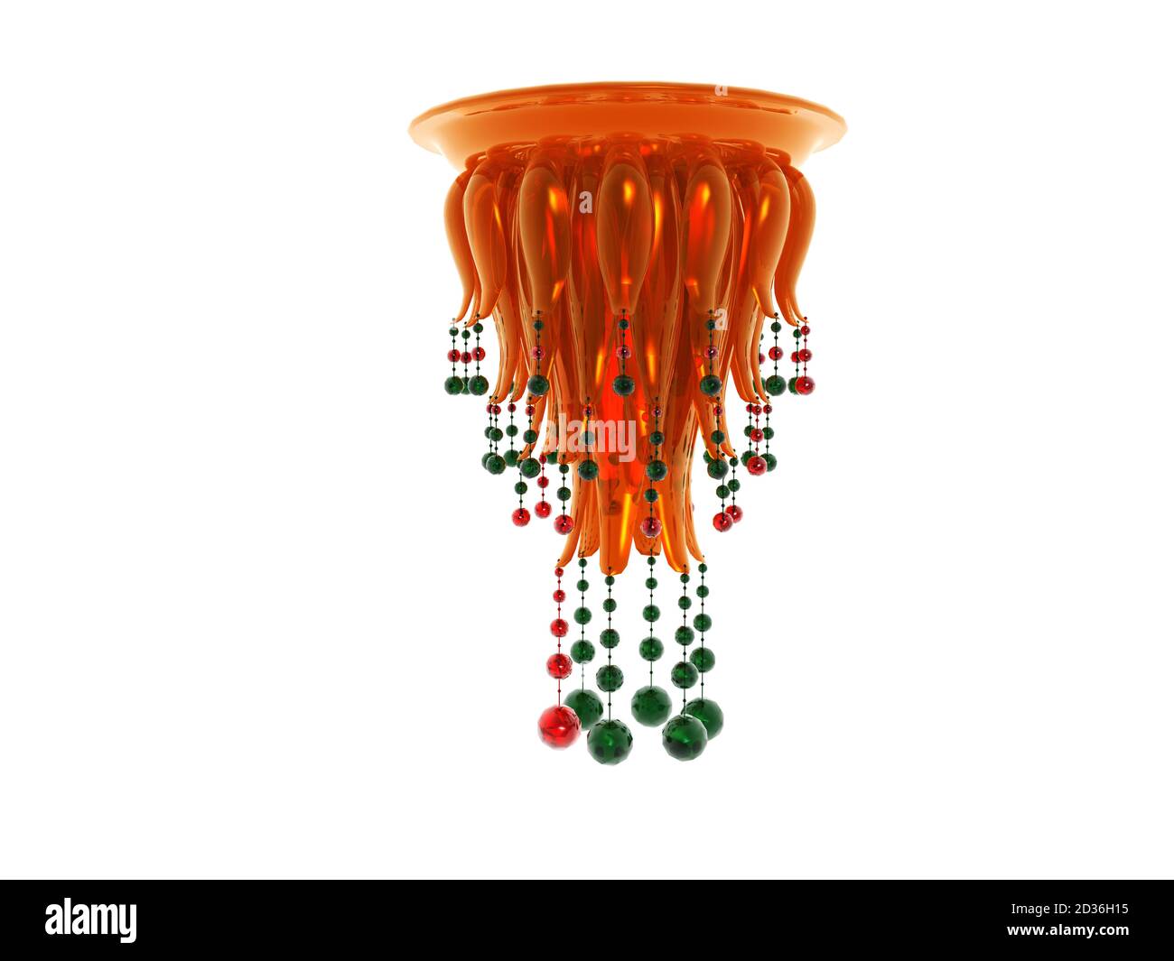 colorful chandeliers for room lighting Stock Photo - Alamy