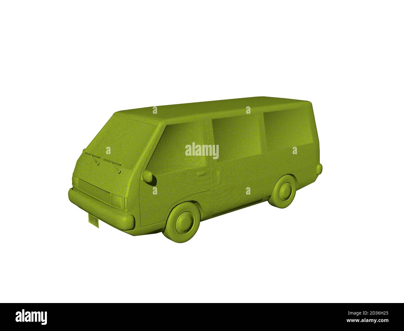 Green van Cut Out Stock Images & Pictures - Alamy