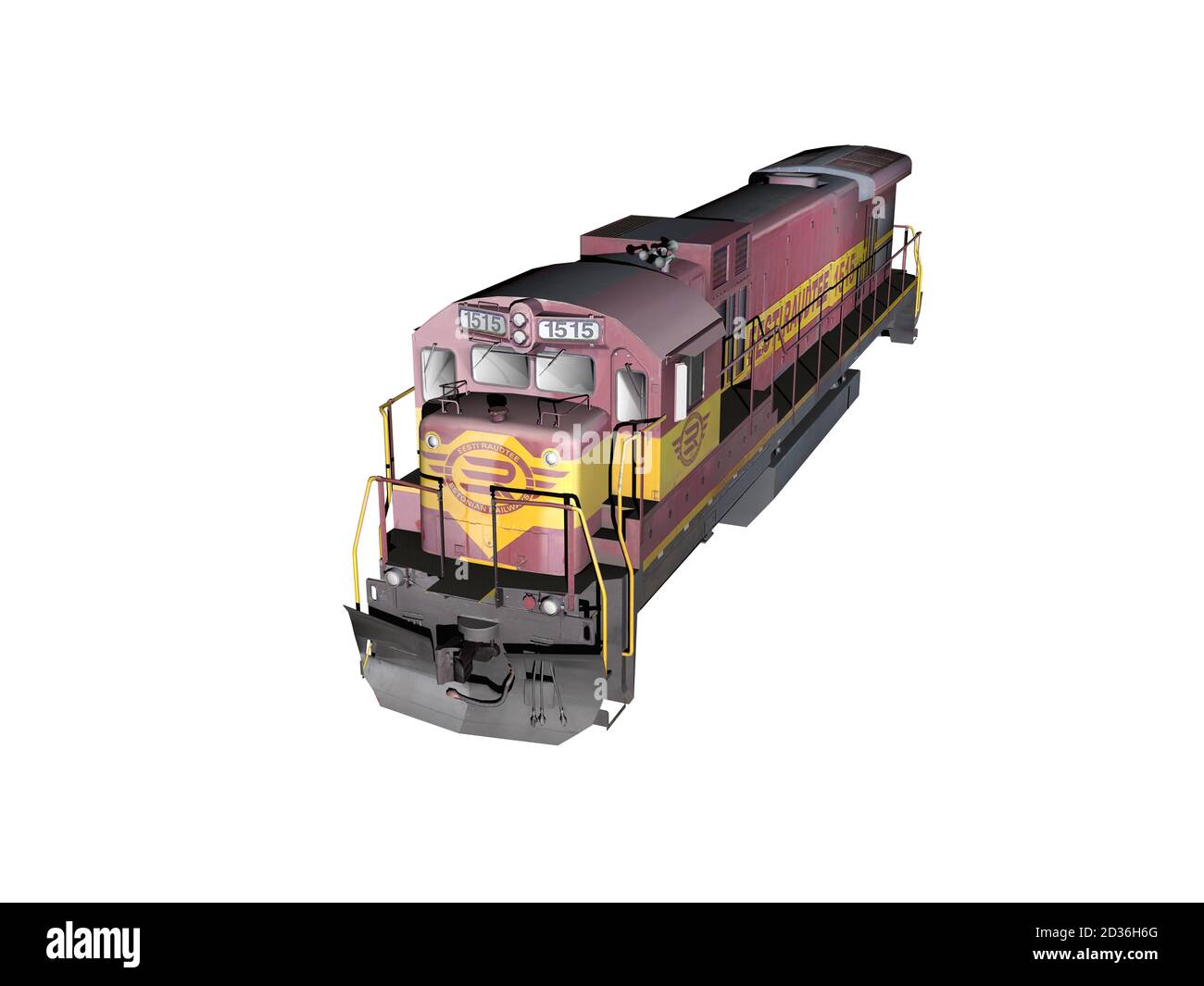 heavy diesel locomotive as a tractor Stock Photo - Alamy