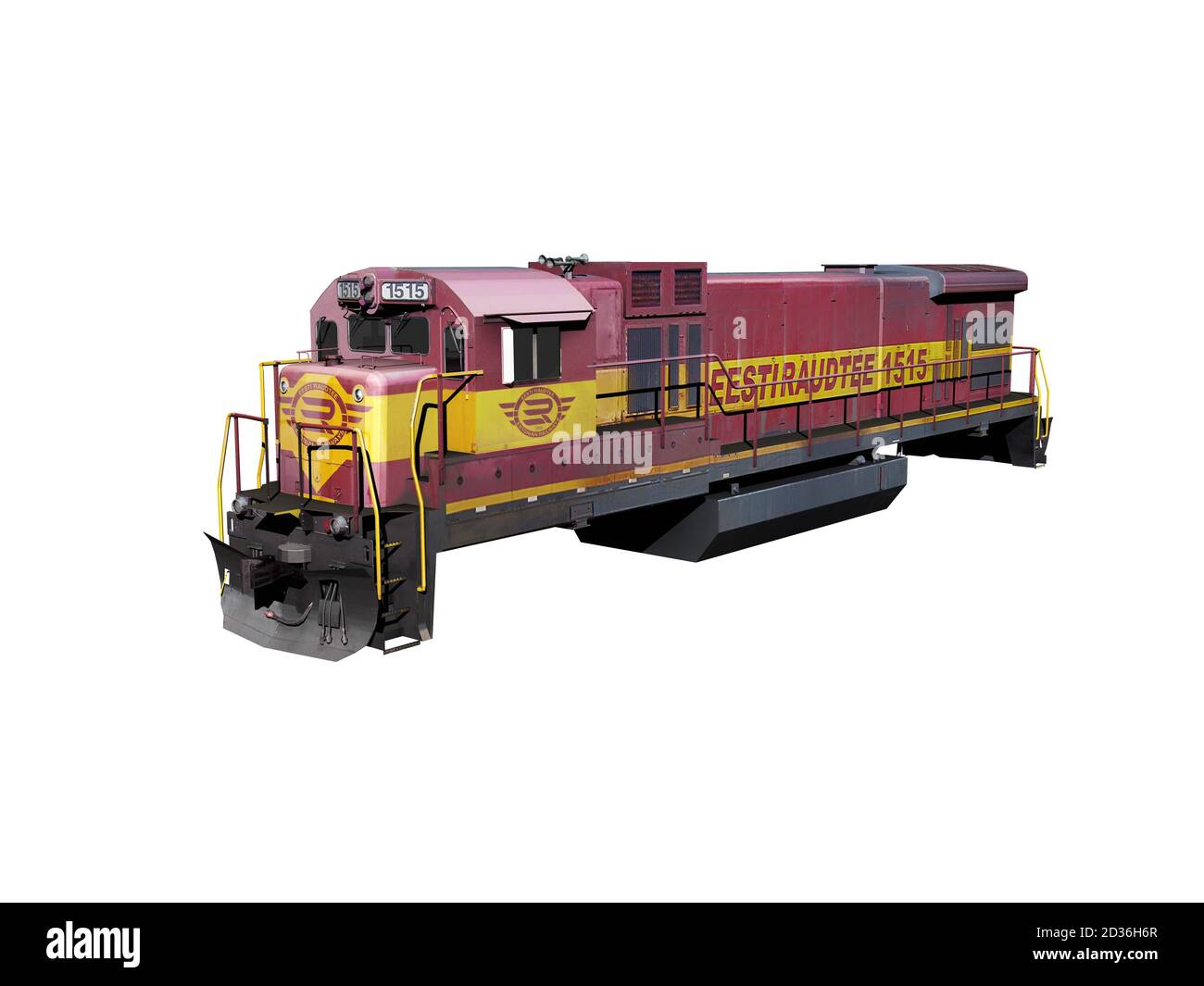 heavy diesel locomotive as a tractor Stock Photo - Alamy