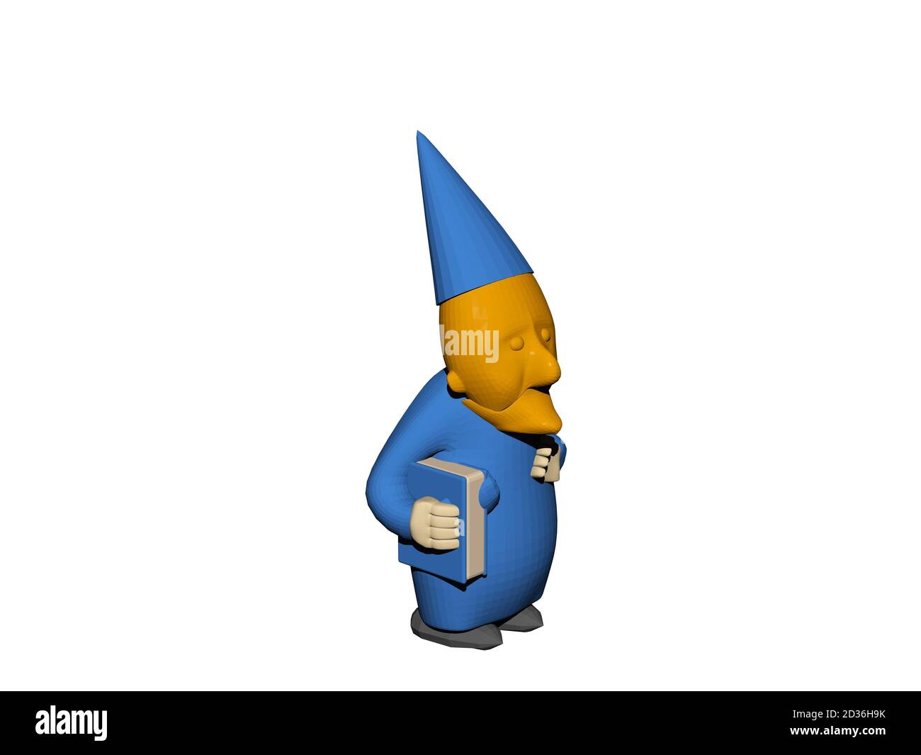 colorful ceramic clay figure of a little man Stock Photo - Alamy