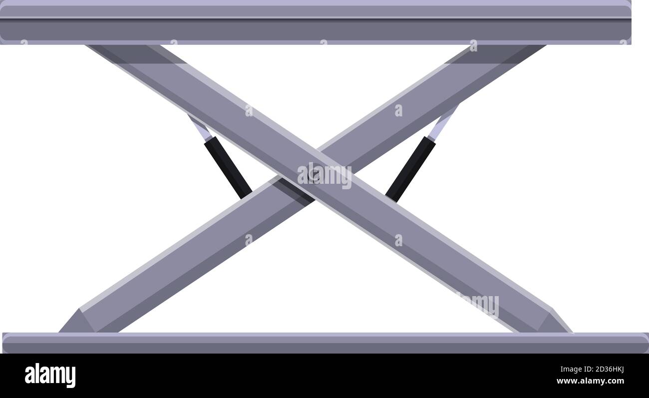 Lift car stand icon. Cartoon of lift car stand vector icon for web ...