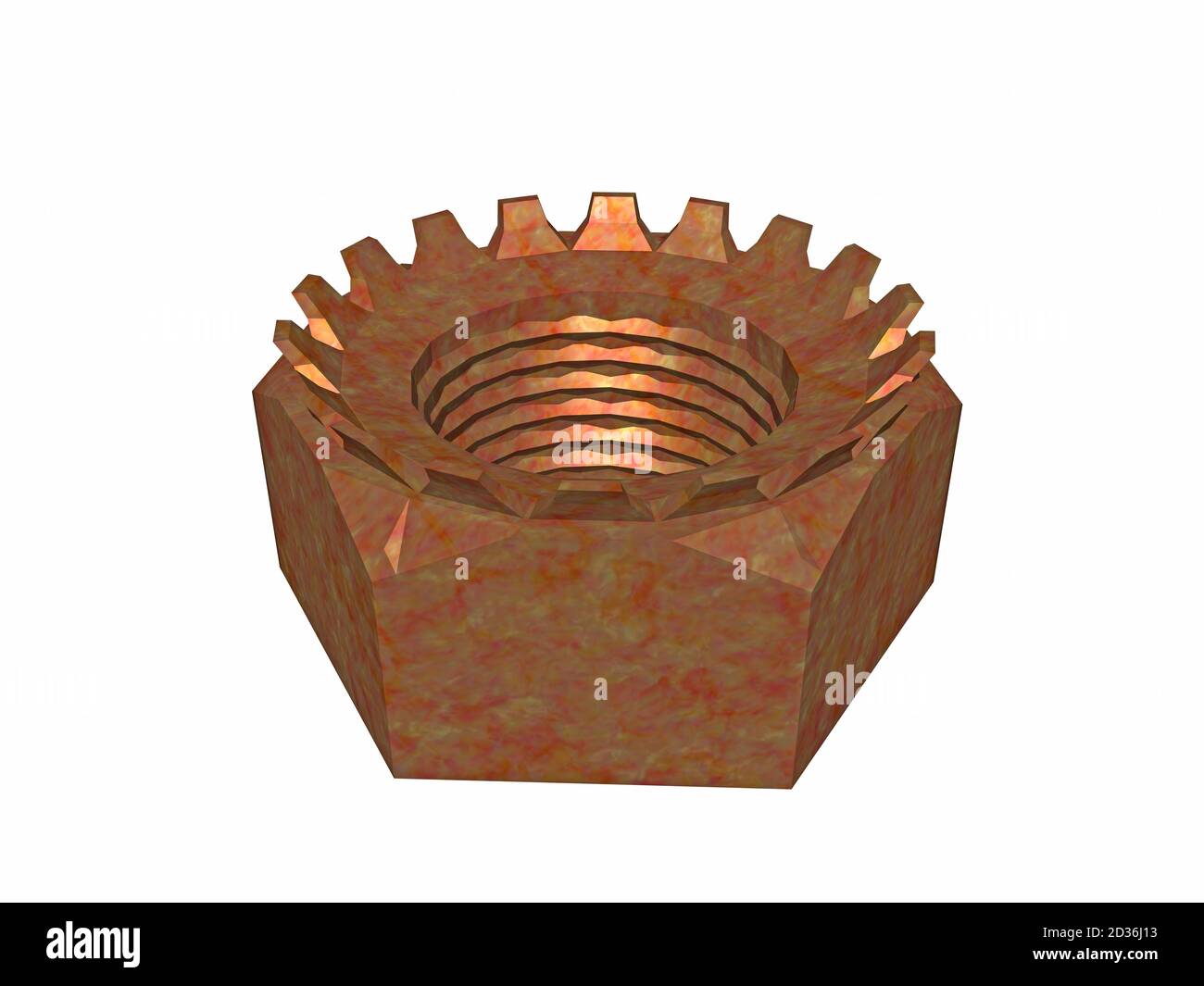 Metal screw heads with notches Stock Photo - Alamy