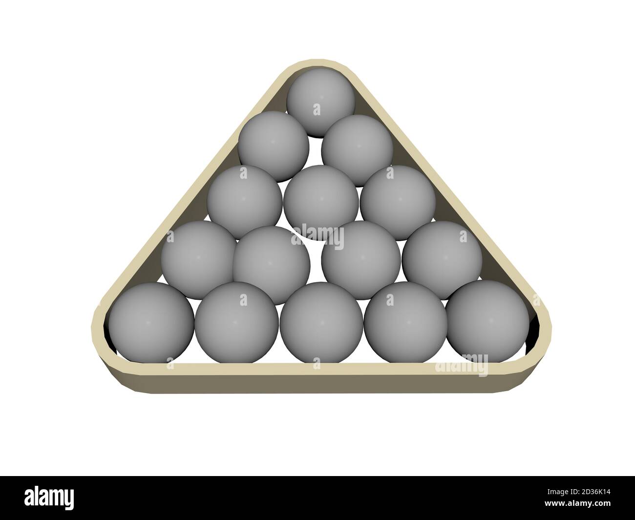 Billiard balls in the frame Stock Photo - Alamy