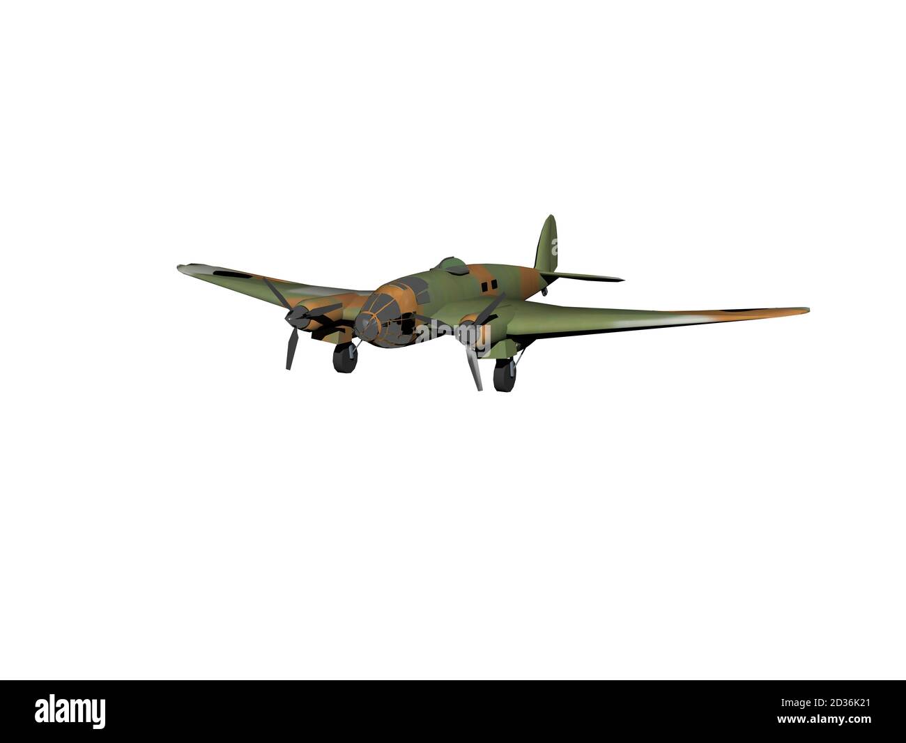 military propeller plane in the sky Stock Photo - Alamy