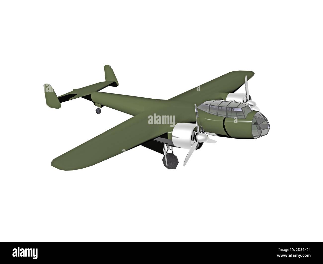 military propeller plane in the sky Stock Photo - Alamy