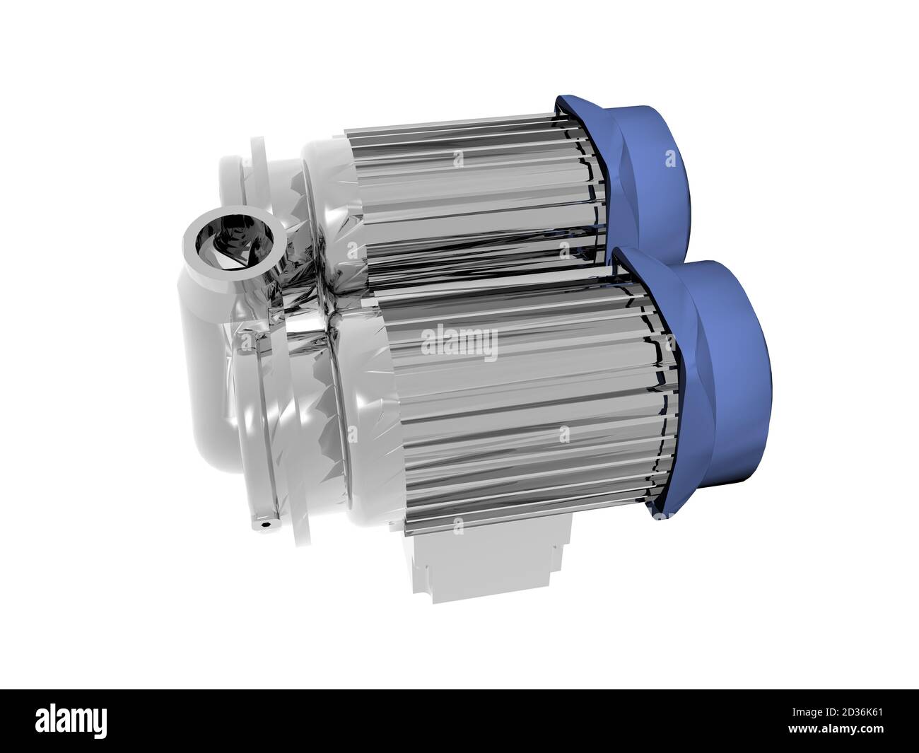 heavy engine with steel cladding Stock Photo - Alamy