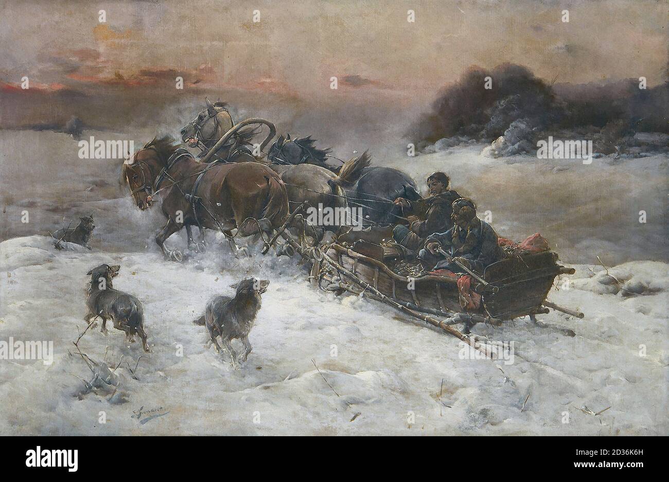 Troika painting hi-res stock photography and images - Alamy