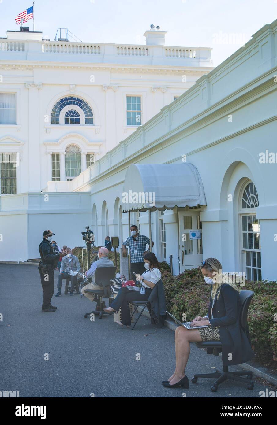 White house press corps hi-res stock photography and images - Alamy