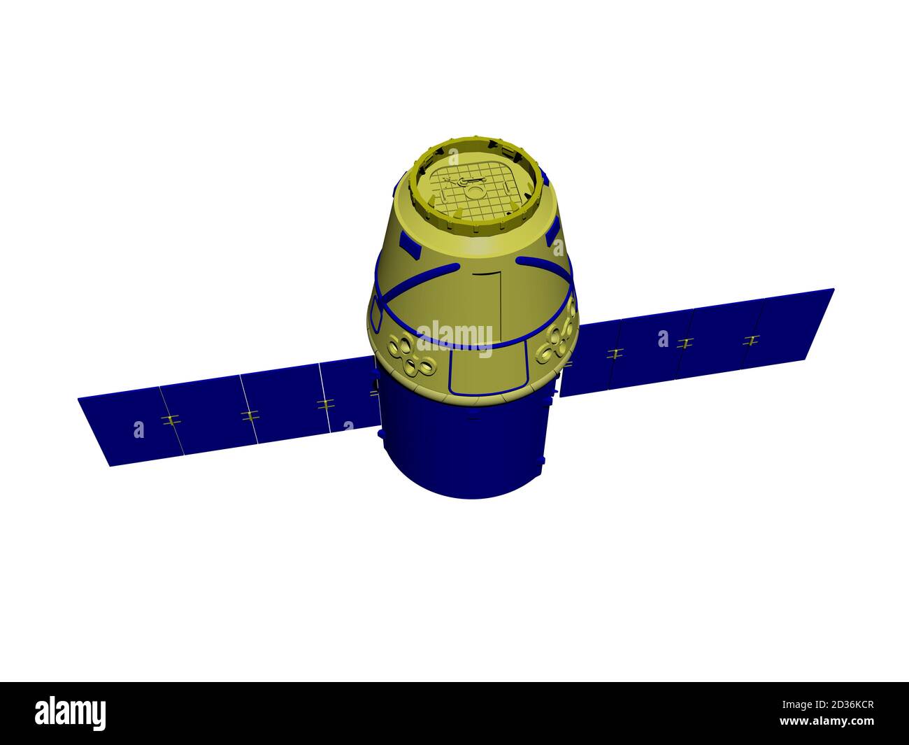 Surveillance satellite in space Stock Photo - Alamy