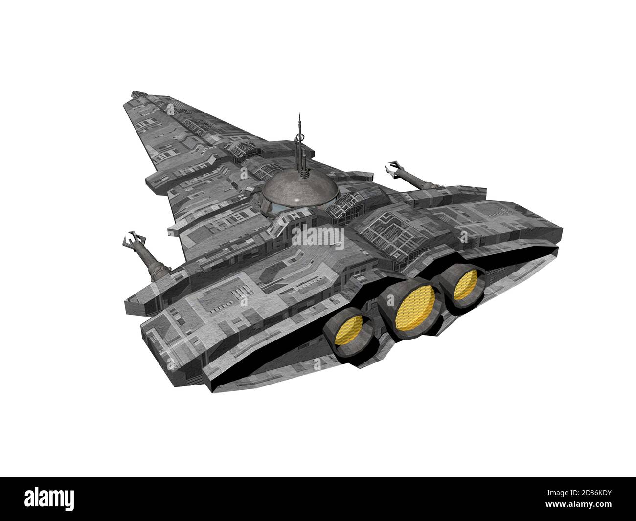 Alien spaceships in space Stock Photo - Alamy