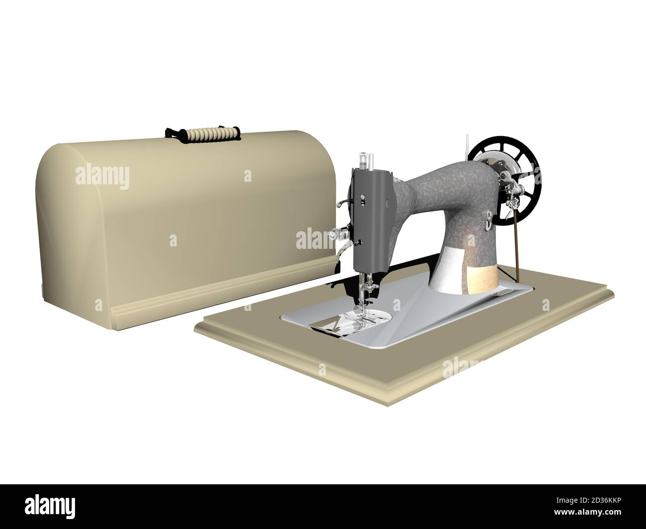 Flywheel sewing machine Cut Out Stock Images & Pictures - Alamy