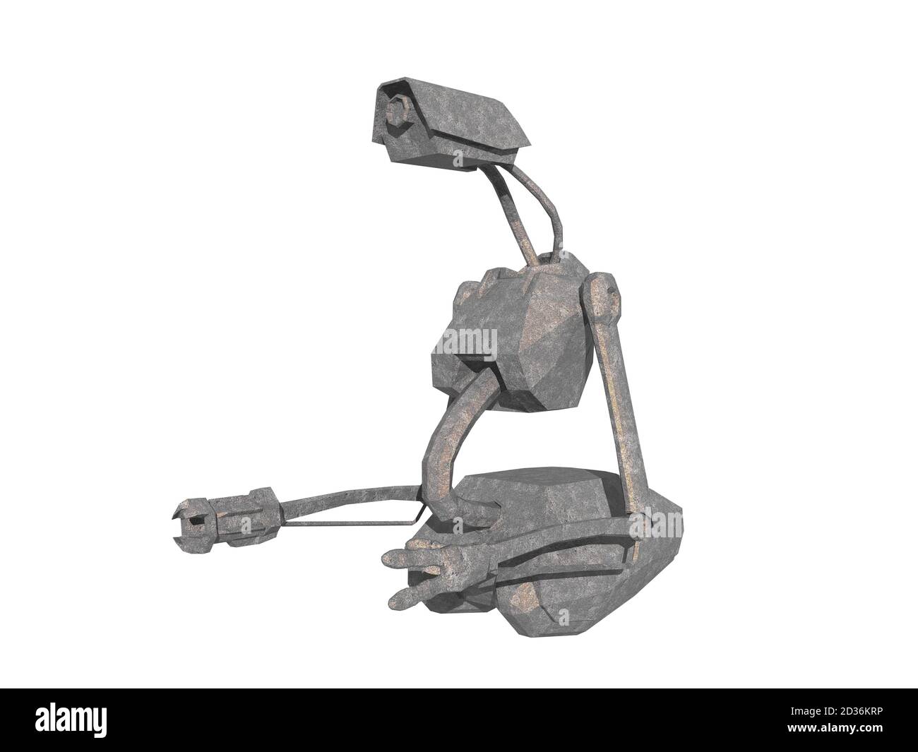 gray camera robot on chains Stock Photo - Alamy