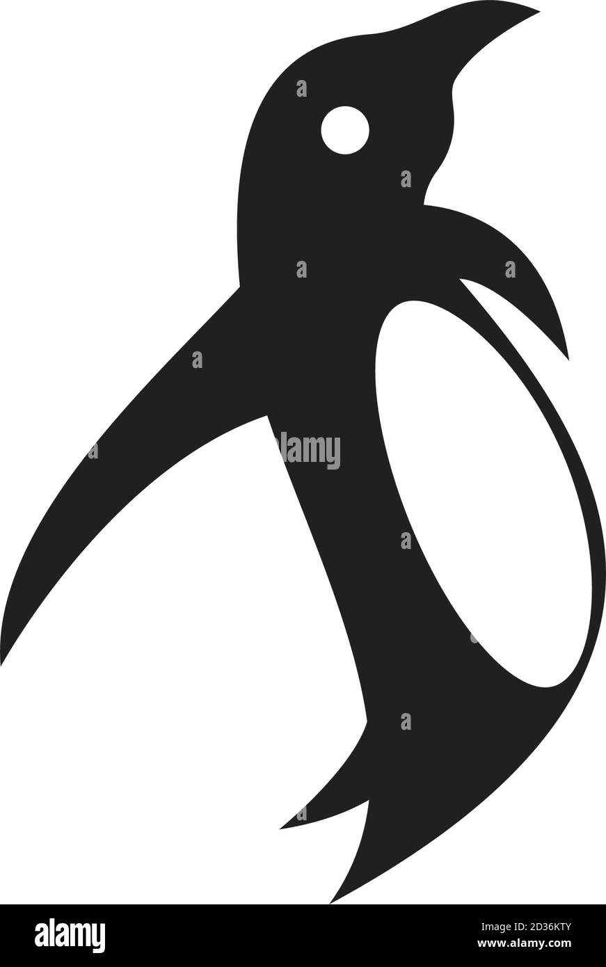 Penguin logo vector template illustration design Stock Vector Image ...