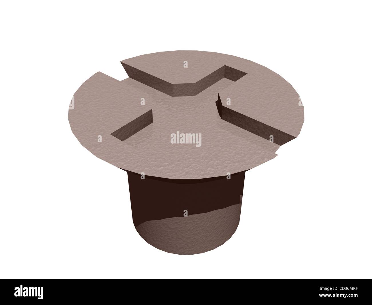 Metal screw heads with notches Stock Photo - Alamy