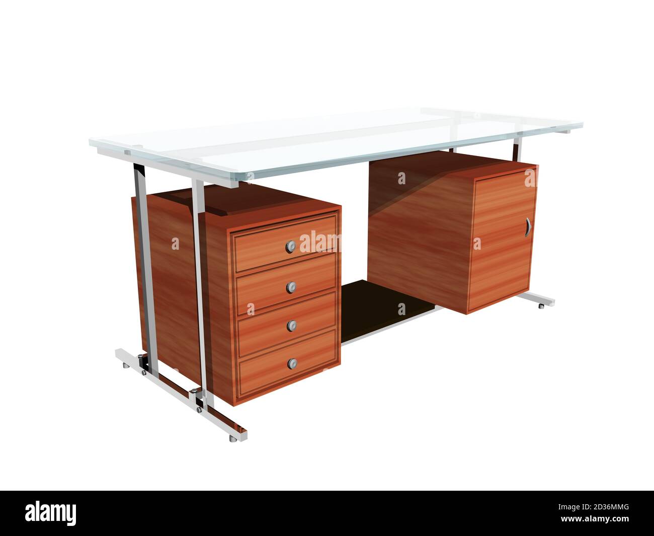 Office desk drawers Cut Out Stock Images & Pictures - Alamy