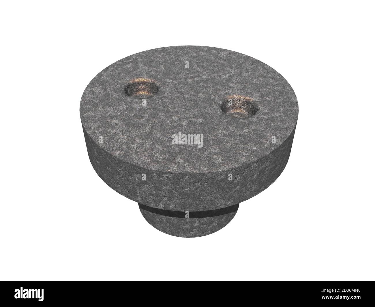 Metal screw heads with notches Stock Photo - Alamy