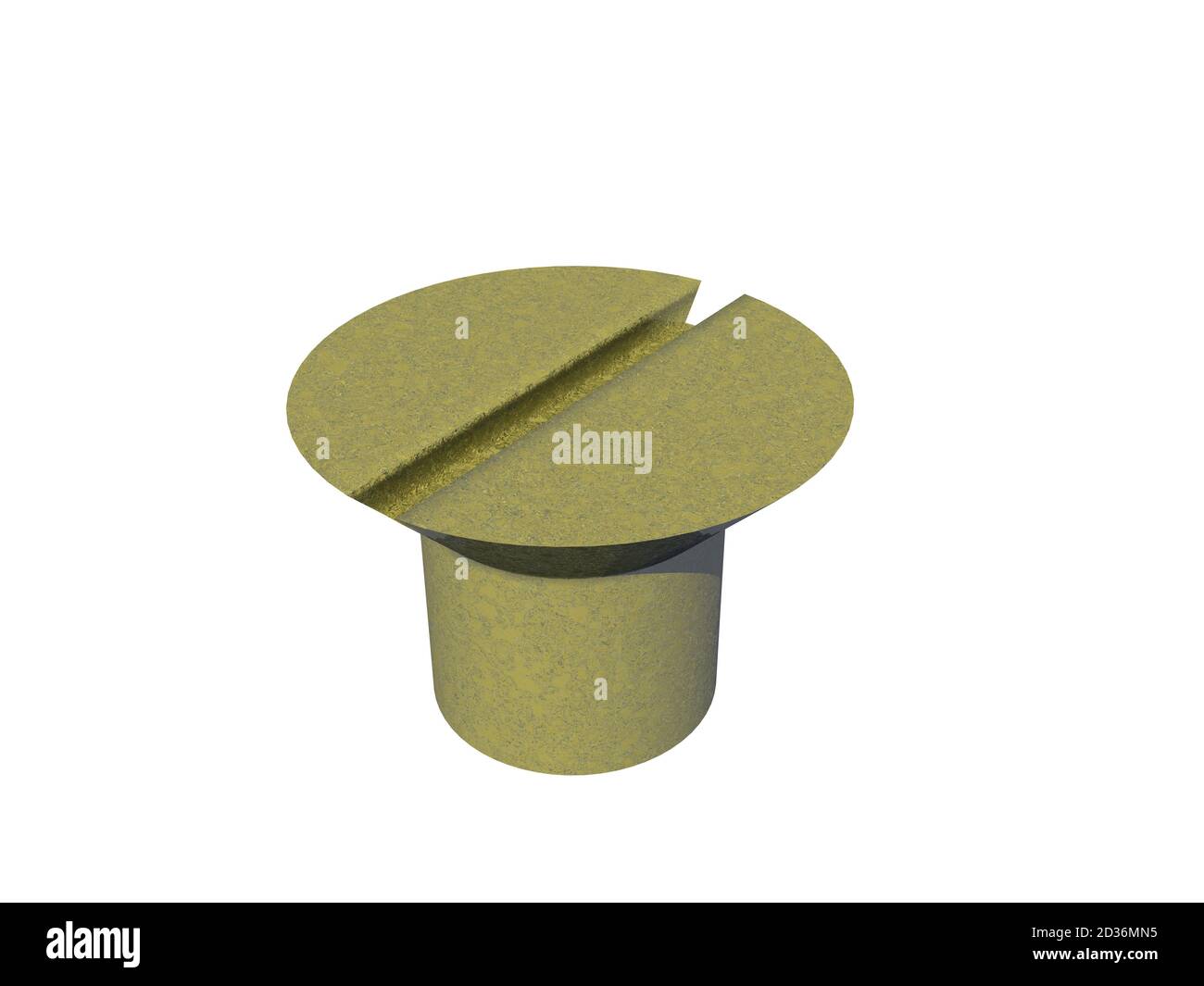 Metal screw heads with notches Stock Photo - Alamy