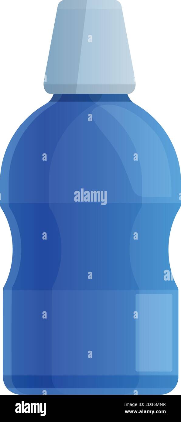 Teeth rinse icon. Cartoon of teeth rinse vector icon for web design ...