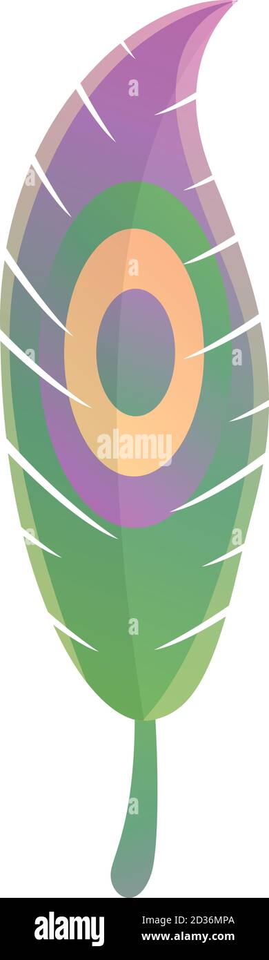 Fairy feather icon. Cartoon of fairy feather vector icon for web design ...